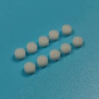 China 4.7mm Small Cylinder Polyurethane Foam Swab Medical Sponge Applicator Dental Liquid and  Paste Application Swab for sale