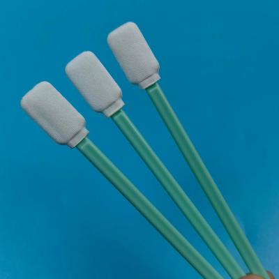 China 714 Flat Square Lint Free Swab Antistatic Cleanroom Swab Semiconductor Surface Cleaning ESD Polyester Swab Detailing Swab for sale