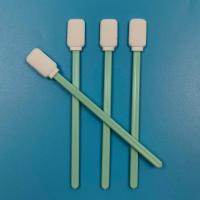 China 714 Flat Square Lint Free Swab Antistatic Cleanroom Swab Semiconductor Surface Cleaning ESD Polyester Swab Detailing Swab for sale