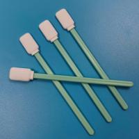 China 714 Flat Square Lint Free Swab Antistatic Cleanroom Swab Semiconductor Surface Cleaning ESD Polyester Swab Detailing Swab for sale