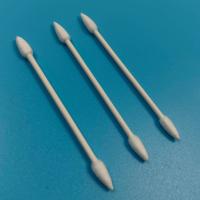 China 4.5mm Biodegradable Paper Stick Double Ended Pointed Qtips Makeup Removing Cotton Bud Swab for Personal Care for sale