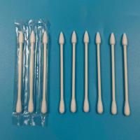 China Individual Wrapped Round and Pointed Cosmetic Qtips Personal Care Cotton Bud Swab for Makeup Removing for sale