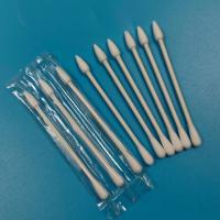 China Individual Wrapped Round and Pointed Cosmetic Qtips Personal Care Cotton Bud Swab for Makeup Removing for sale