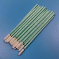 China 709 Rigid PP Stick Lint Free Swab Sponge Detailing Swab Polyurethane Foam Swab Cleanroom Swab for Precision Cleaning for sale