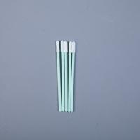 China Cleanroom Fabric Polyester Swab with Double-Layer Polyester Head High Solvent Capacity and Low Non-Volatile Residue for sale