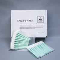 China Industrial Solvent Cleaning Swabs with Thermally Bonded Foam Head, High Solvent-Holding Capacity for sale