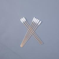 China Disposable Wooden Swab with 100% Pure Cotton and Sponge Head for Gynecological Examination (150mm Length) for sale