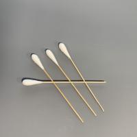 China Hypoallergenic Organic Wood Surgical Cotton Swabs Dust Free For Women for sale