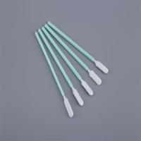 China Cleanroom Tiny Cotton Swabs Polyester Nonwoven Head Apply To Semiconductor for sale