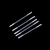 China Alcohol Filled Safety Cotton Swabs Double Head 200 Pcs / Plastic Box for sale