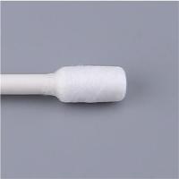 China Lint Free Paper Handle Cotton Swab with Flat Head for Cleanroom and Industrial Cleaning for sale