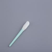 China Lint Free Thermal Bonded Cleanroom Swab with Polypropylene Stick for Industrial Cleaning for sale