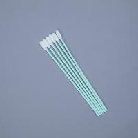 China 150mm Length Foam Swab with Polypropylene Handle and Cleanroom Laundered Foam Head for Precision Cleaning for sale
