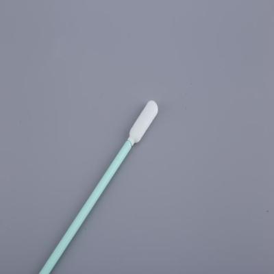China Portable TX709 ESD Safe Foam Tip Swabs with 107mm Total Length and Low Non Volatile Residue for sale