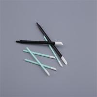 China Customized Chips Lint Free Cleaning Swabs Black PU Foam Head Lint Free T-11 PU Swab for sale