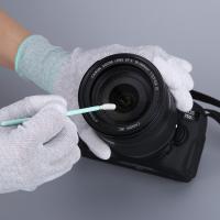 China High Absorbent Camera Solvent Cleaning Swabs ESD Safe Handle Easy To Use Cleanroom Lint Free Stick for sale