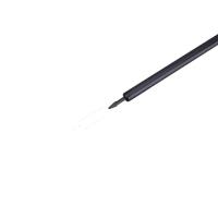 China Beveled PU Clean Room Cotton Swabs , Disposable Swabs Black PP Stick for sale
