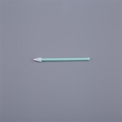 China Lightweight Cleanroom Microfiber Swabs Pointed Tip For Electronic Cleaning for sale