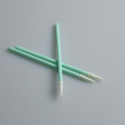 China Dust Free Cleanroom Foam Swab with Micro Pointed Tip for Electronic Cleaning 76mm Length for sale