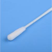 China Virus Test Blood Specimen Collection Flocked Medical Cotton Swab for sale