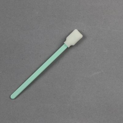 China Sterilization Non-sterile Industrial Foam Swabs 707-Type Lint-Free Rectangle Head For Sensitive Surface Cleaning Customize for sale