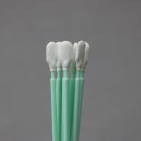 China 165mm Cleanroom Polyester Polypropylene Lint Free Swab Paddle Head for sale