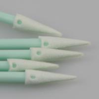 China TX750 Cleanroom Lint Free Foam Pointed Tip Sponge Swab Sharp Head Foam Swab for sale