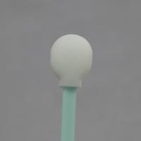 China 125mm Round Lint Free Cleanroom Foam Swabs Pp Stick for sale