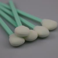 China 125mm Dustless Internal Head Cleanroom Foam Swabs for sale