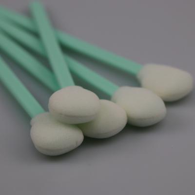 China 125mm Dustless Internal Head Cleanroom Foam Swabs for sale