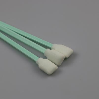 China Polypropylene Stick Foam Tip Cleaning Swabs For Digital Printer 125mm for sale