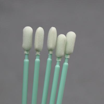 China SGS 165mm Polypropylene Handle Sponge Tipped Swab for sale