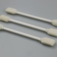 China Double Rectangular Flat Sponge Head Disposable Cleanroom Foam Tip Swab for sale