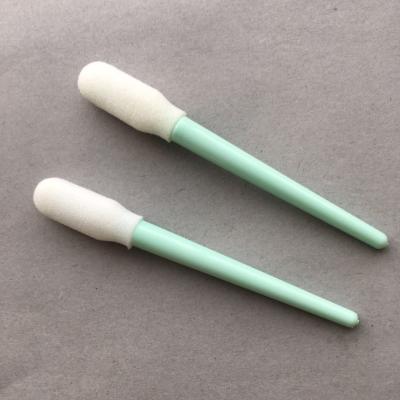 China Big Round Long Foam Head 81mm  Length Cleanroom Stick Sponge for Cleaning for sale