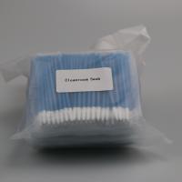 China Disposable Dacron Swab Double Layers Polyester Head Cleaning Swab for sale