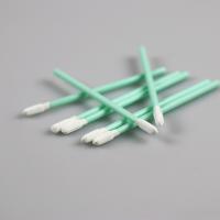 China TX754B Lint Free 70mm Dacron Swab with SGS Certificate for Cleanroom Use for sale