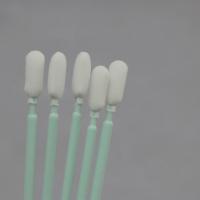 China 165mm Long Handle CLeanroom Swab Open-cell Sponge Head Foam Swab for sale