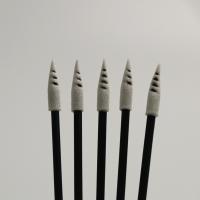 China Polypropylene 67mm Cleanroom Foam Pointed Cotton Swabs for sale
