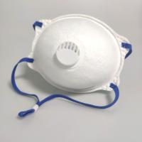 China Head-Mounted Cup Shape Protective Face Mask With Breathing Valve for sale