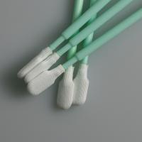 China 165mm Length Polyester Swab with Double-layer Knitted Polyester for Sensitive Equipment Cleaning for sale