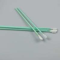 China 165mm Length Polyester Swab with Double-layer Knitted Polyester for Sensitive Equipment Cleaning for sale