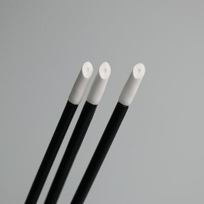 China PU Head Stick Precision Jobs Cleaning Swabs 5mm Oblique Cut Material for sale