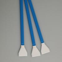 China Class 100 Cleanroom V Shape Knitted Microfiber Camera Sensor Swabs for sale