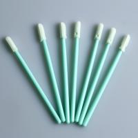 China 3.2mm Round Head Q Tips Polypropylene Stick Cleanroom Foam Swabs for sale