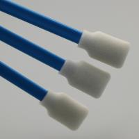 China 125mm Square Sponge Head Foam Cleaning Swabs For Industrial Applications for sale