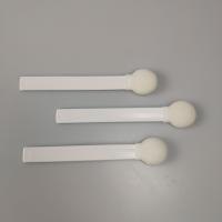 China Strong White Handle Sponge Swab Big Round Head 140mm Long for sale