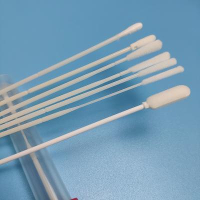 China Flocked 150mm Specimen Collection Swabs EO Sterile Individual Pack for sale