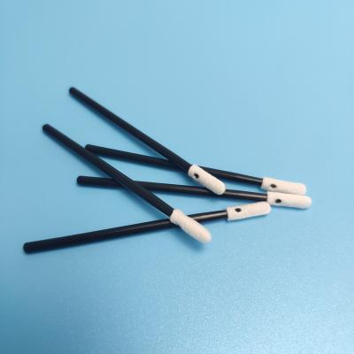 China 100PCS dustless cleanroom foam tip swabs open-cell foam lint free swab for sale