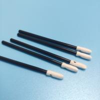 China Isopropanol Resistant 70mm Disposable Round Foam Tip Swabs for sale