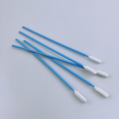 China 165mm Length Lint Free Foam Cleaning Swabs 100PCS Package Foam Tip Swab for Industrial Applications for sale